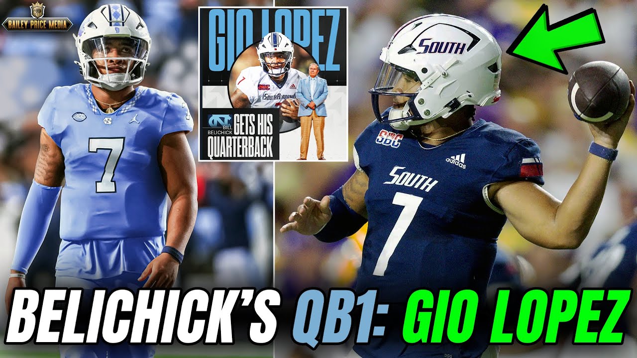 Bill Belichick & North Carolina SIGN South Alabama Transfer QB Gio ...