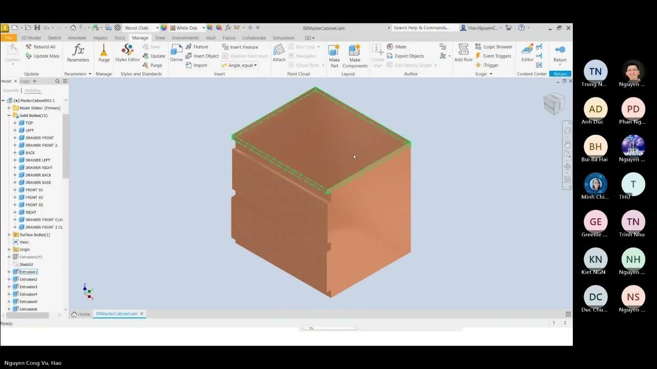 Webinar : Tăng tốc thiết kế với iLogic trong Autodesk Inventor - YouTube