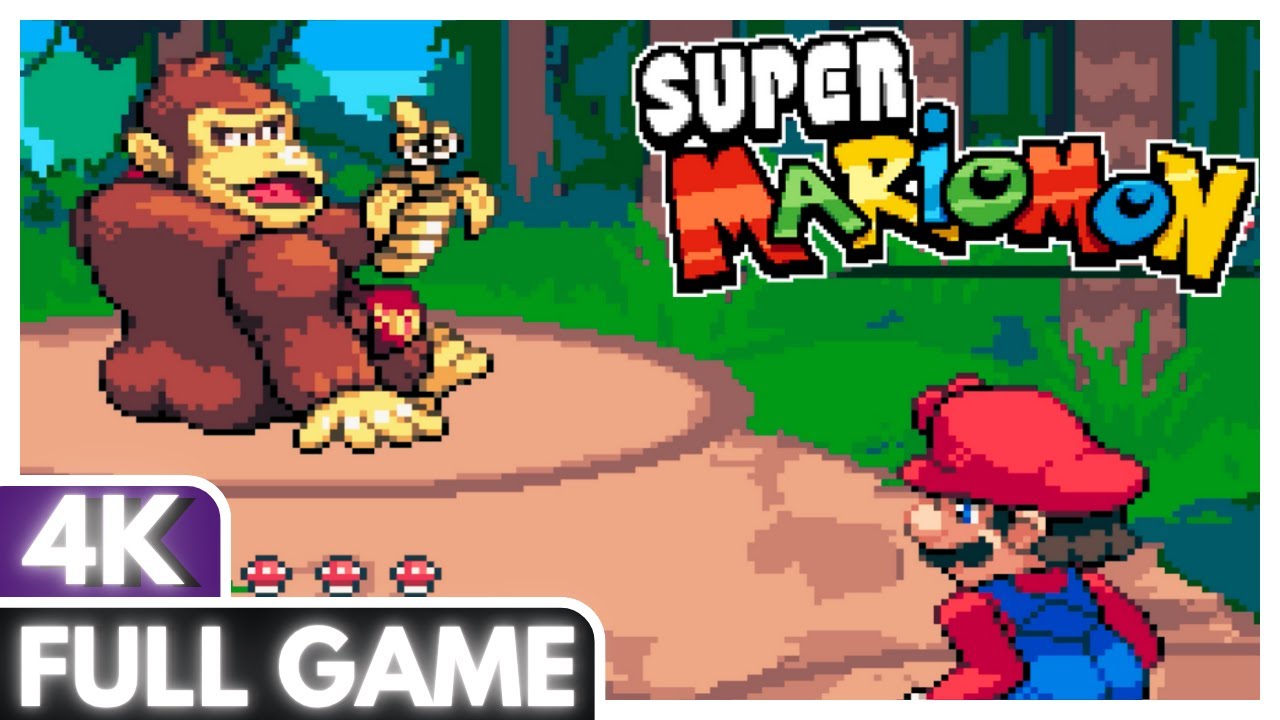Super Mariomon ROM Hack – Full Game Playthrough in 4K | No Commentary ...