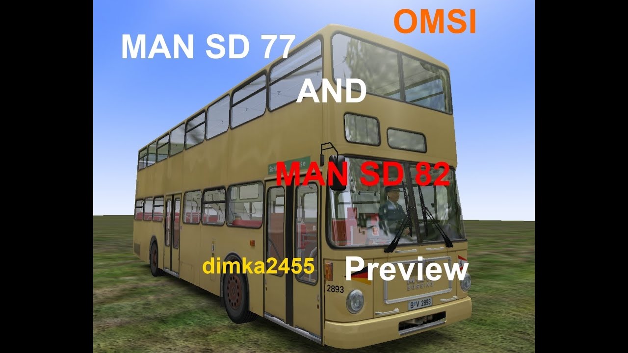 Omsi The Bus Simulator 2011 MAN SD 77 and 82 Show-dimka2455 - YouTube