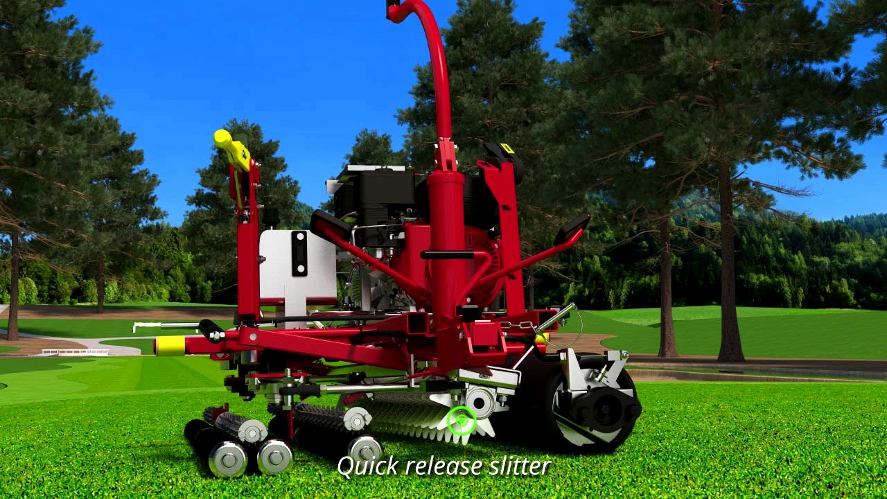 R50 11 - Golf Greens Roller - YouTube