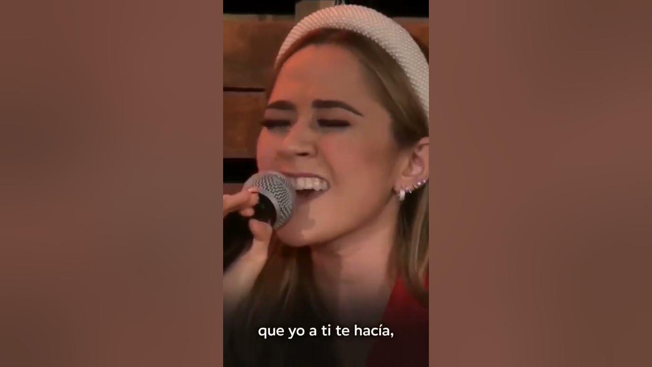Me Vas Extrañar Carolina Ross Cover Banda Ms Youtube