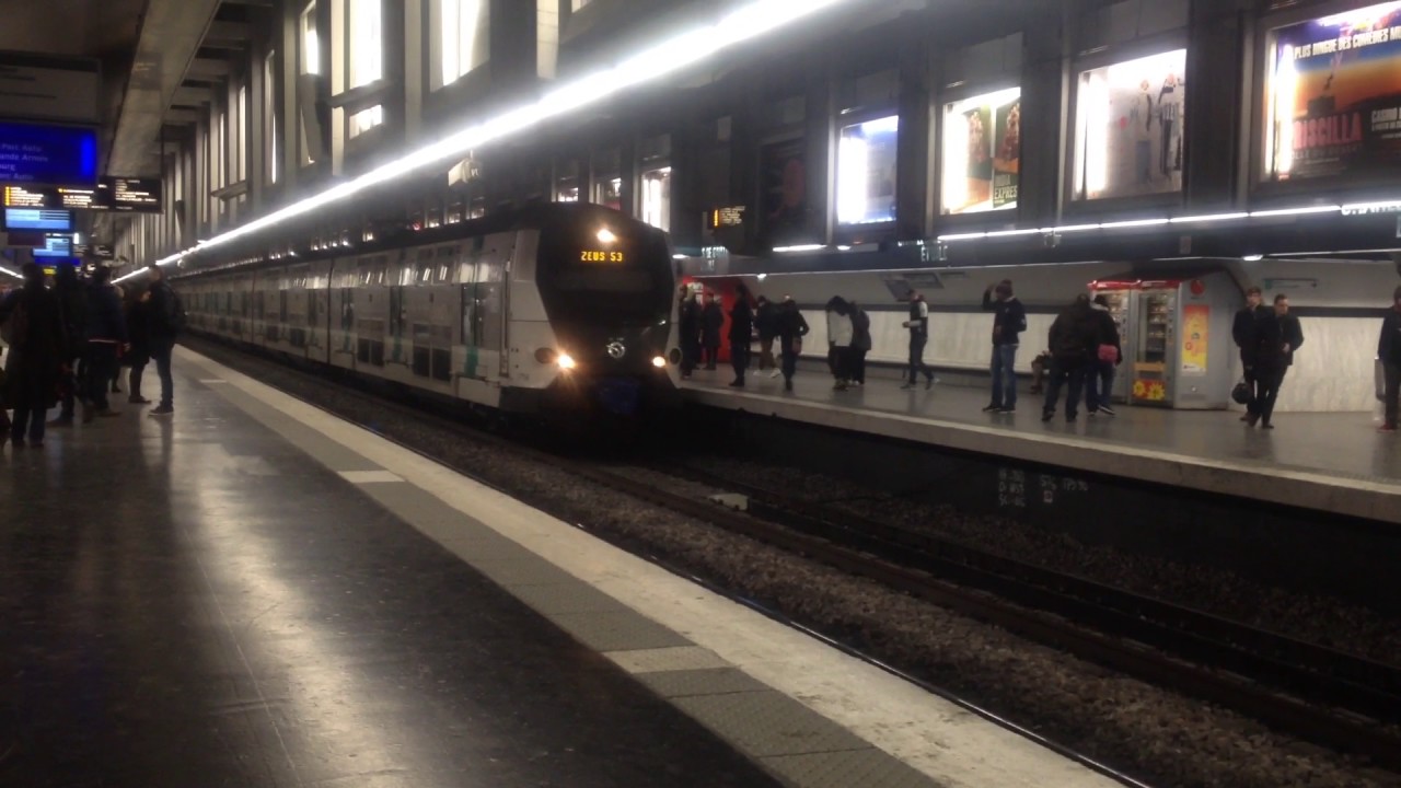 RER A MI09+train ZEUS 53+MI09 - YouTube