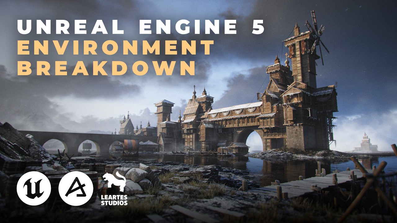 $50K Art Challenge - Unreal Engine Medieval Environment Tutorial - YouTube