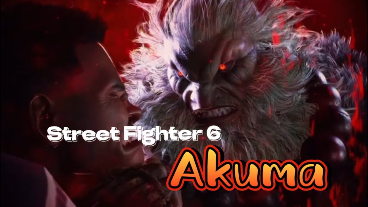 Street Fighter 6: AKUMA Gameplay Trailer - YouTube