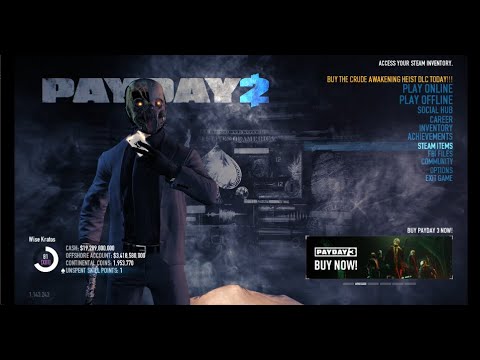 Hardest Diff + Sneaking Tutorial for quick Leveling up! |Payday 2 - YouTube