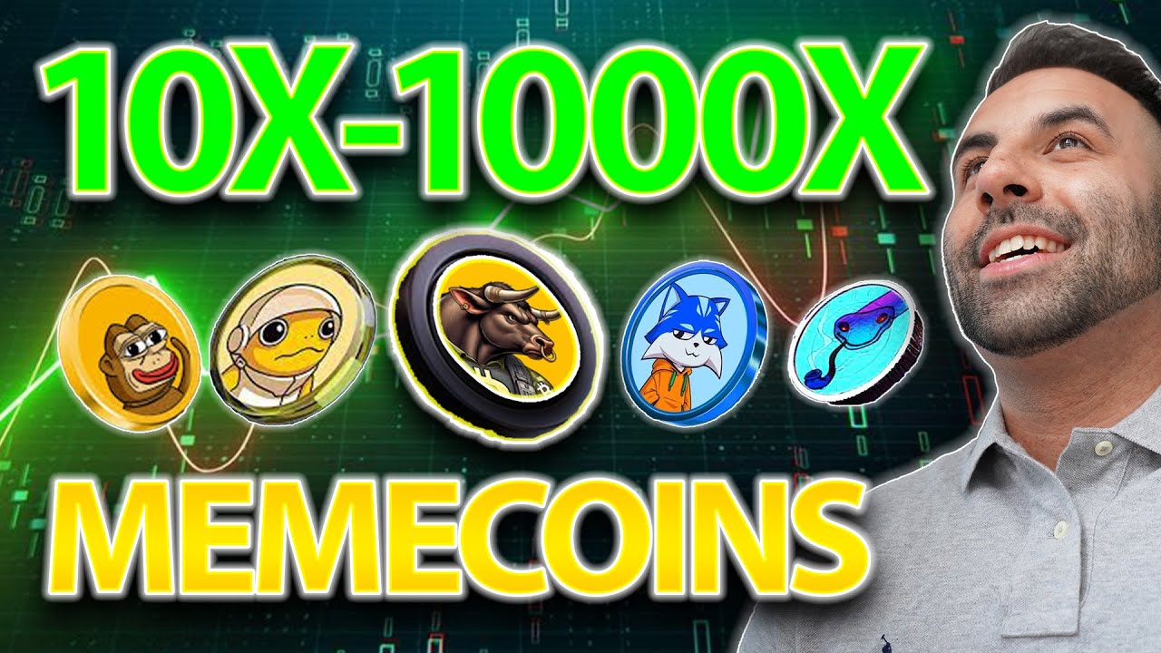 5 TOP MEMECOINS TO 10X-1000X! POTENTIAL 50,000% PARABOLIC GAINS IN ALT ...
