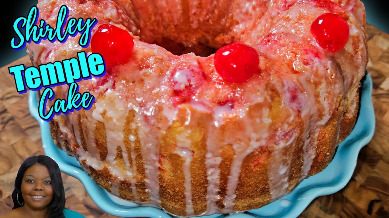 Cherries Galore! How To Make A Shirley Temple Cake, Quick And Easy ...