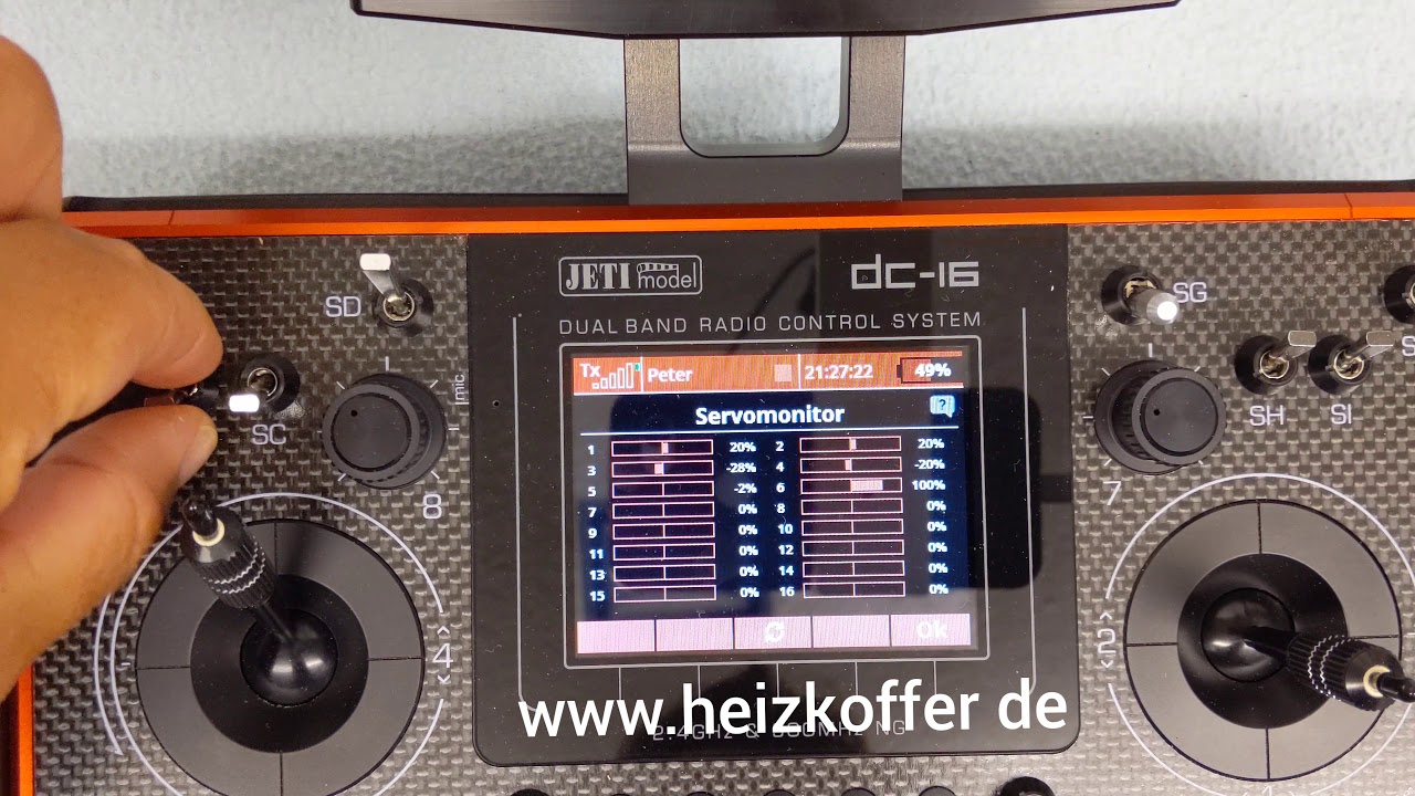 Jeti Duplex DS/DC-Serie Grundsetup Butterfly - YouTube