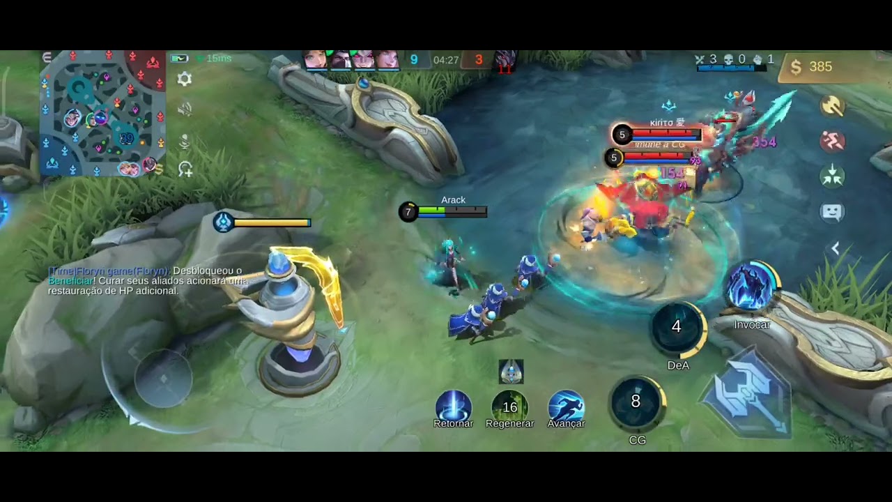 Mobile Legends - Arack - Game 14 - Ranked mestre 3 - YouTube