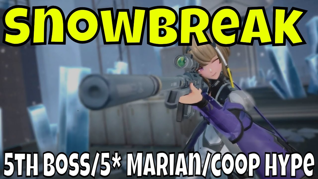 Snowbreak: Containment Zone - 5th Chapter Boss/Got 5* Marian/Coop Hype ...