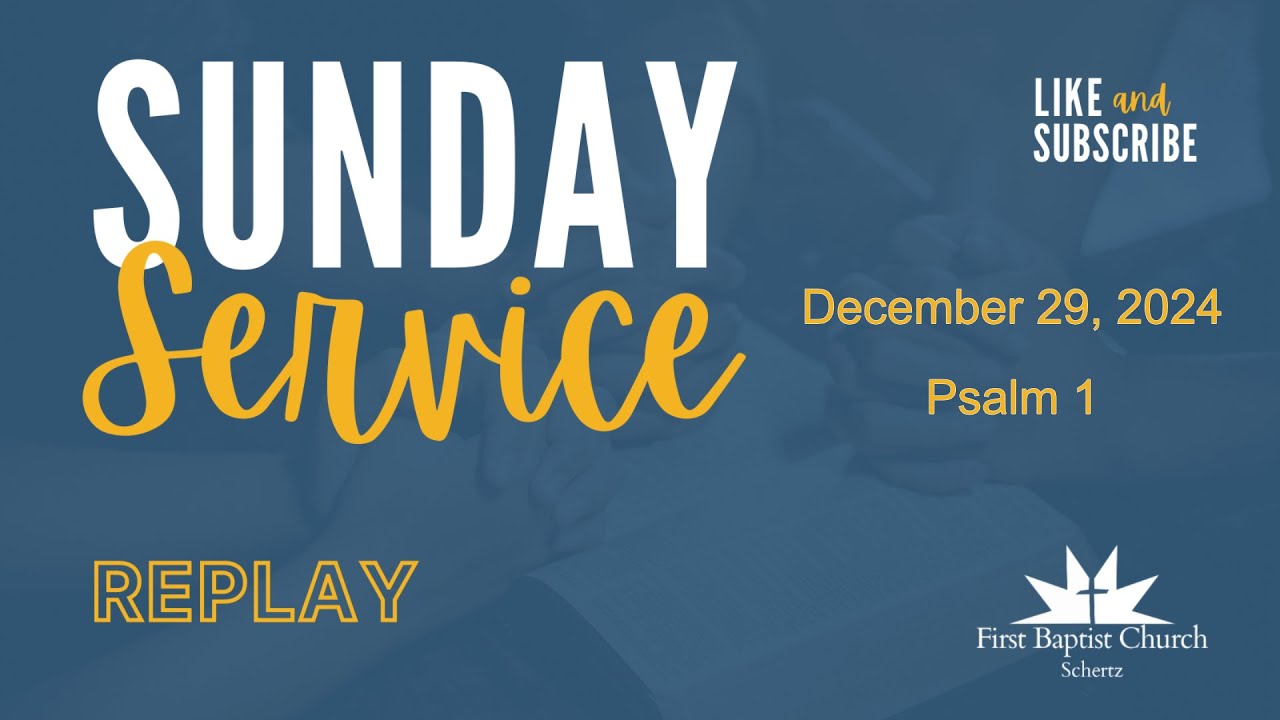 Worship Service for Sunday, December 29, 2024 - YouTube
