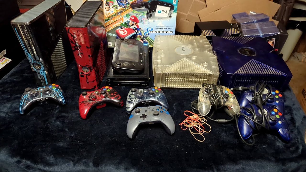 Getting all the Video Game Consoles Ready to sell & everything is ready ...