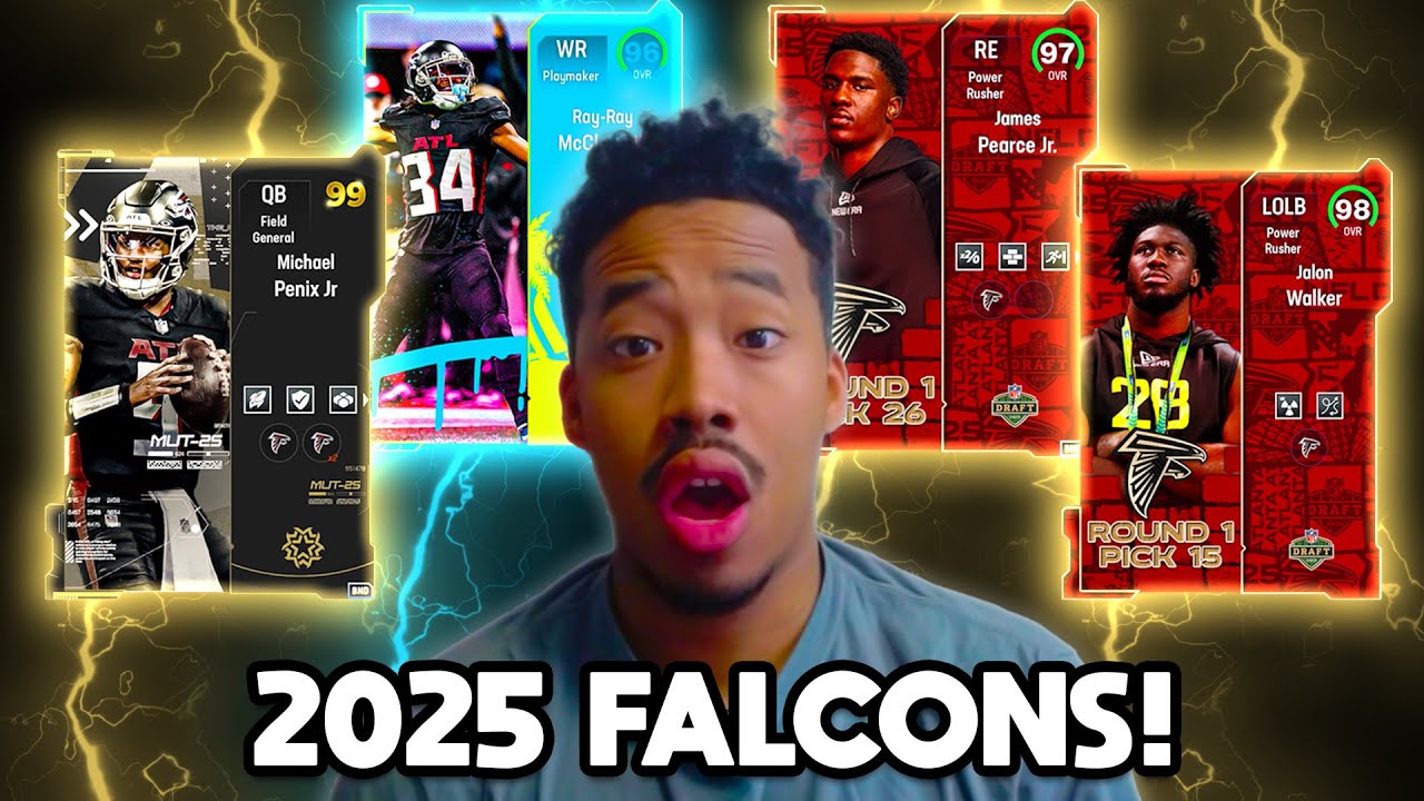 I Used the 2025 Atlanta Falcons And THIS Happened... (Madden 25 ...