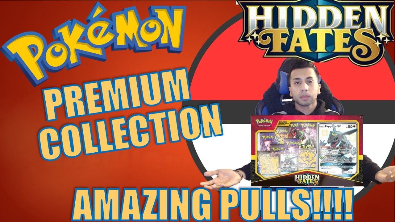 Pokémon TCG Unboxing-HIDDEN FATES PREMIUM COLLECTION BOX (AMAZING PULLS ...