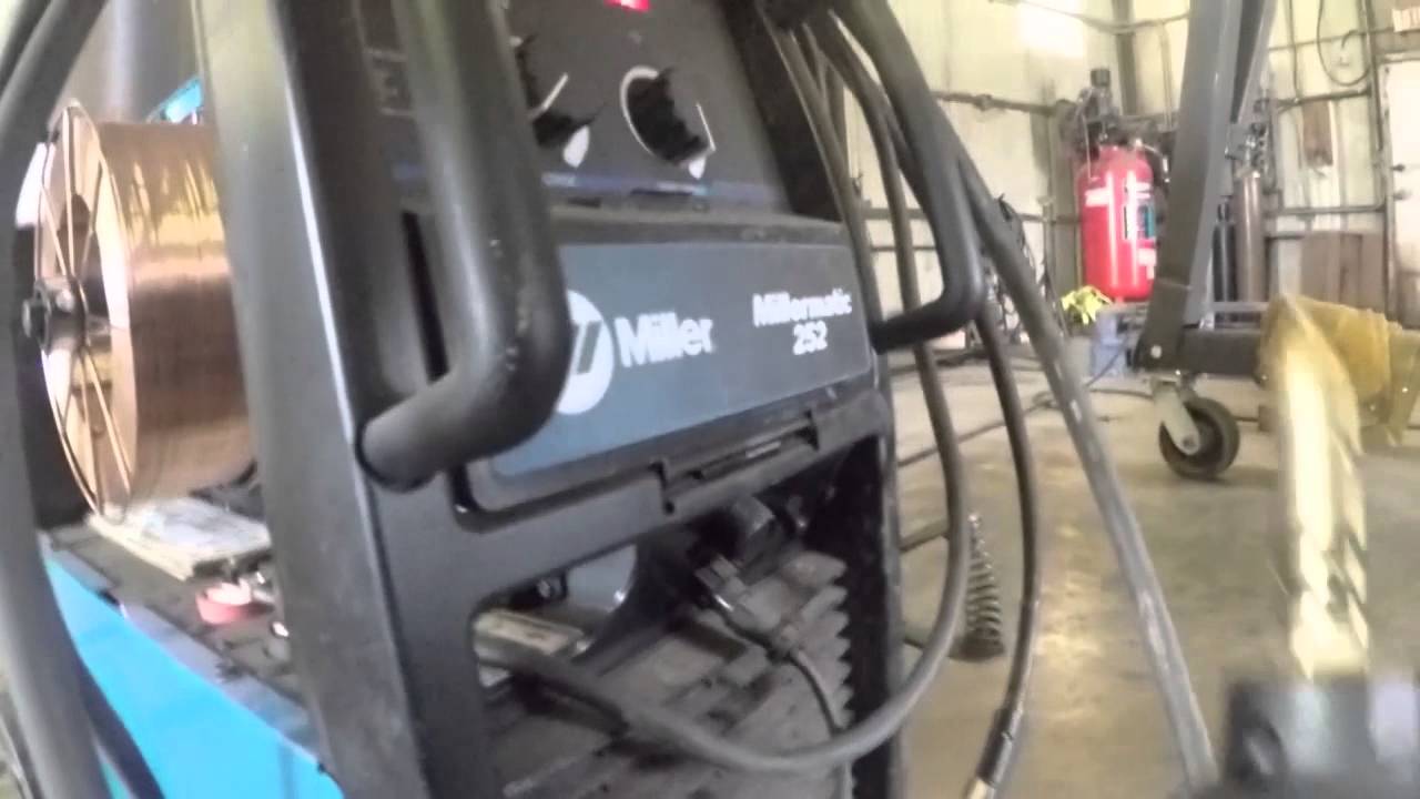 #17 Miller Mig Welder Setup - YouTube
