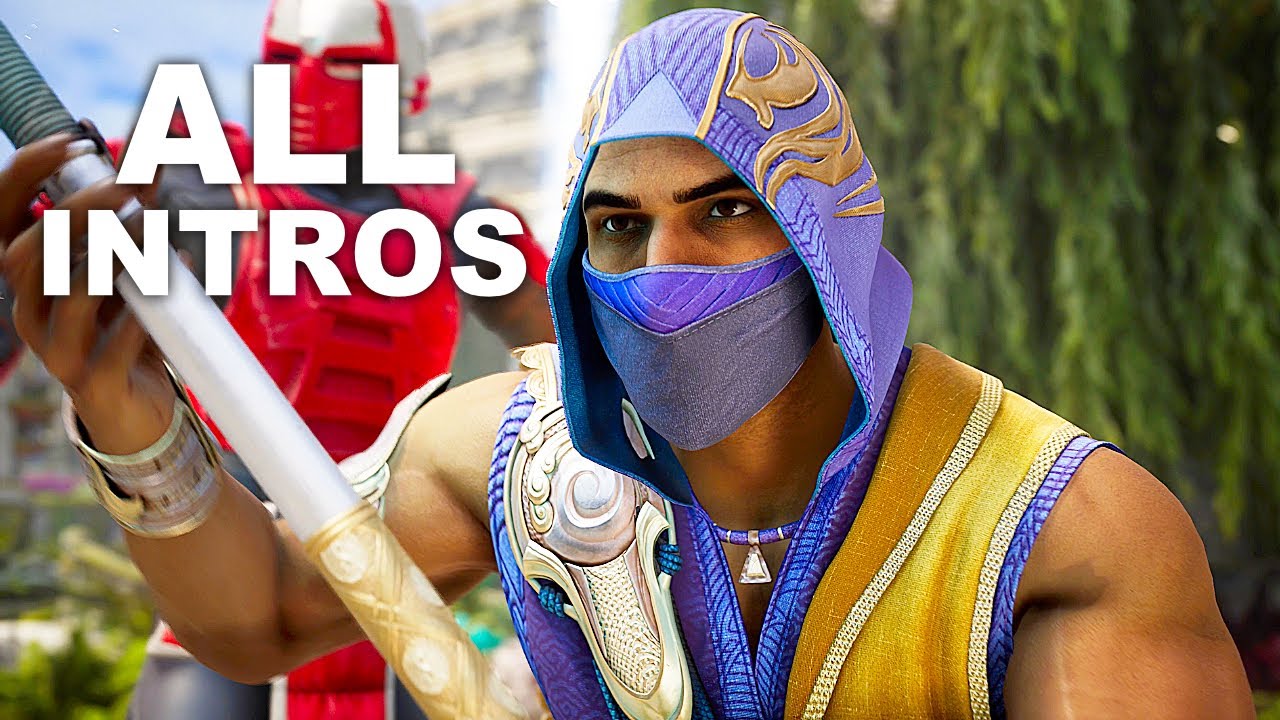 MORTAL KOMBAT 1 Rain All Intros MK1