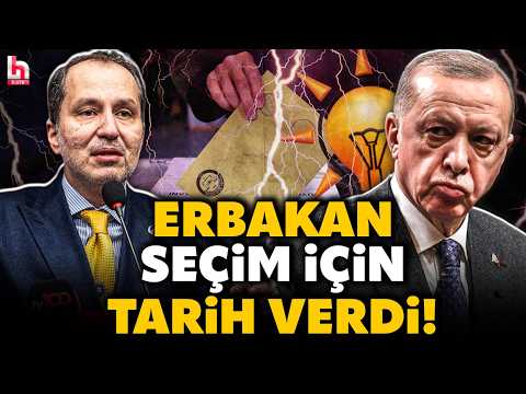 ERBAKAN'DAN BOMBA ÇIKIŞ! Saray'ı ayaklandıracak seçim tarihini verdi! Yok böyle sözler!