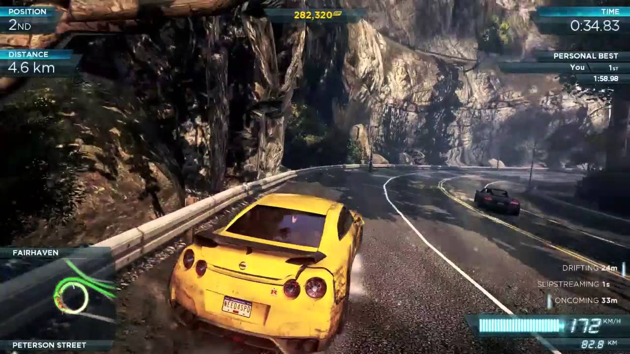 Need For Speed(TM) Most Wanted GTR 4 - YouTube