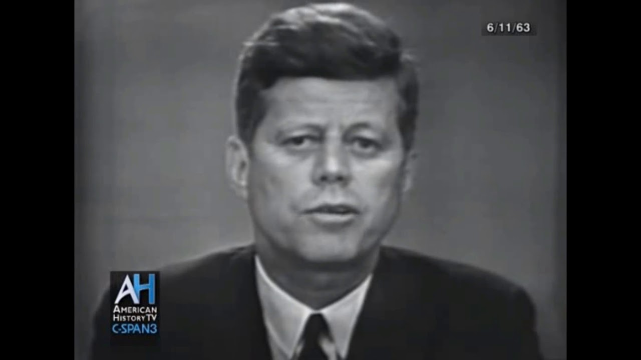 JFK's address to the Nation June 11, 1963. - YouTube