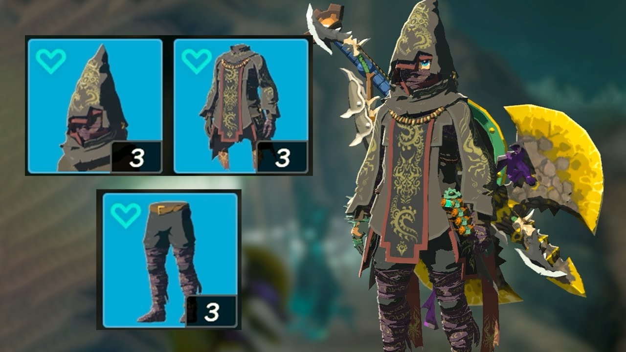 Zelda Tears of The Kingdom - Armor of The Depths Complete Set Location ...