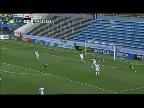 Helsingborgs IF - Śląsk Wrocław 0:1: gol Diaza