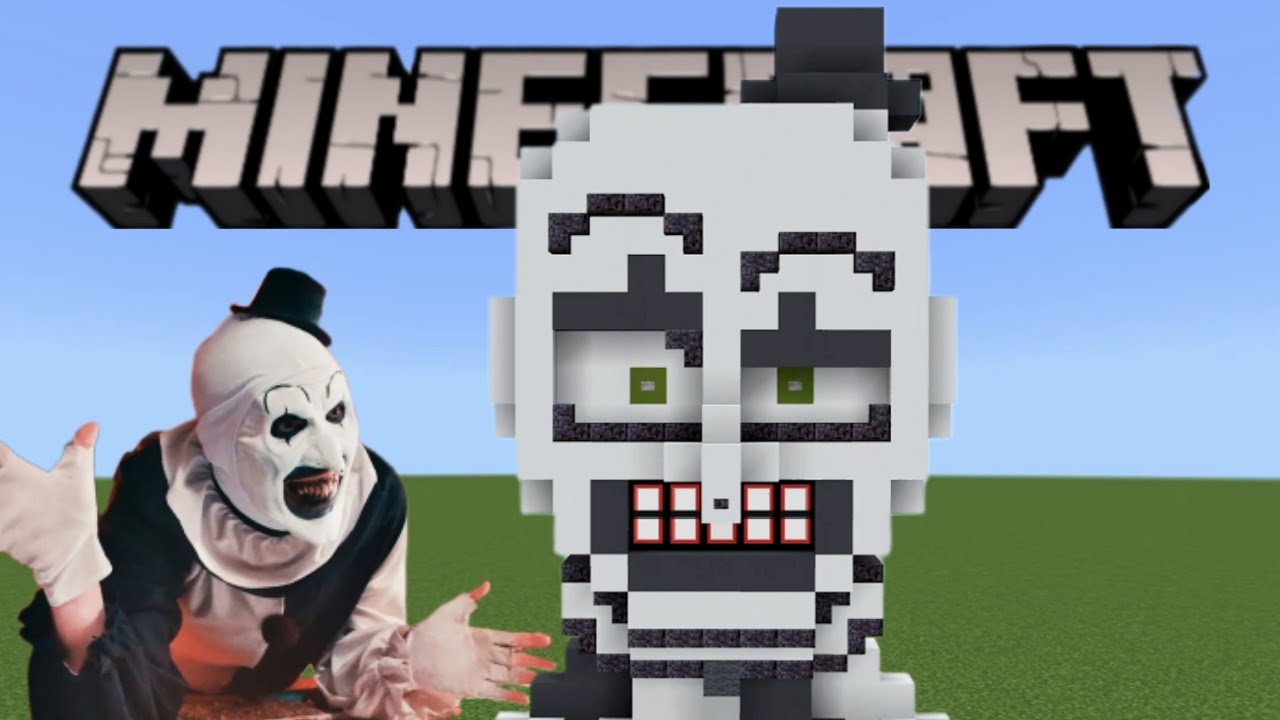 How to build Art the Clown in Minecraft - YouTube