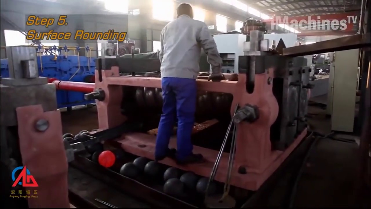 Amazing Large Steel Ball Forging Process and Most Satisfying Production ...
