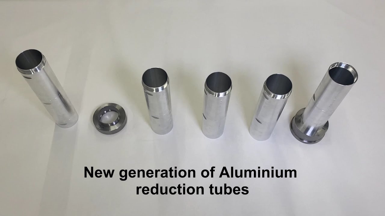 New generation of aluminium reduction tubes - YouTube