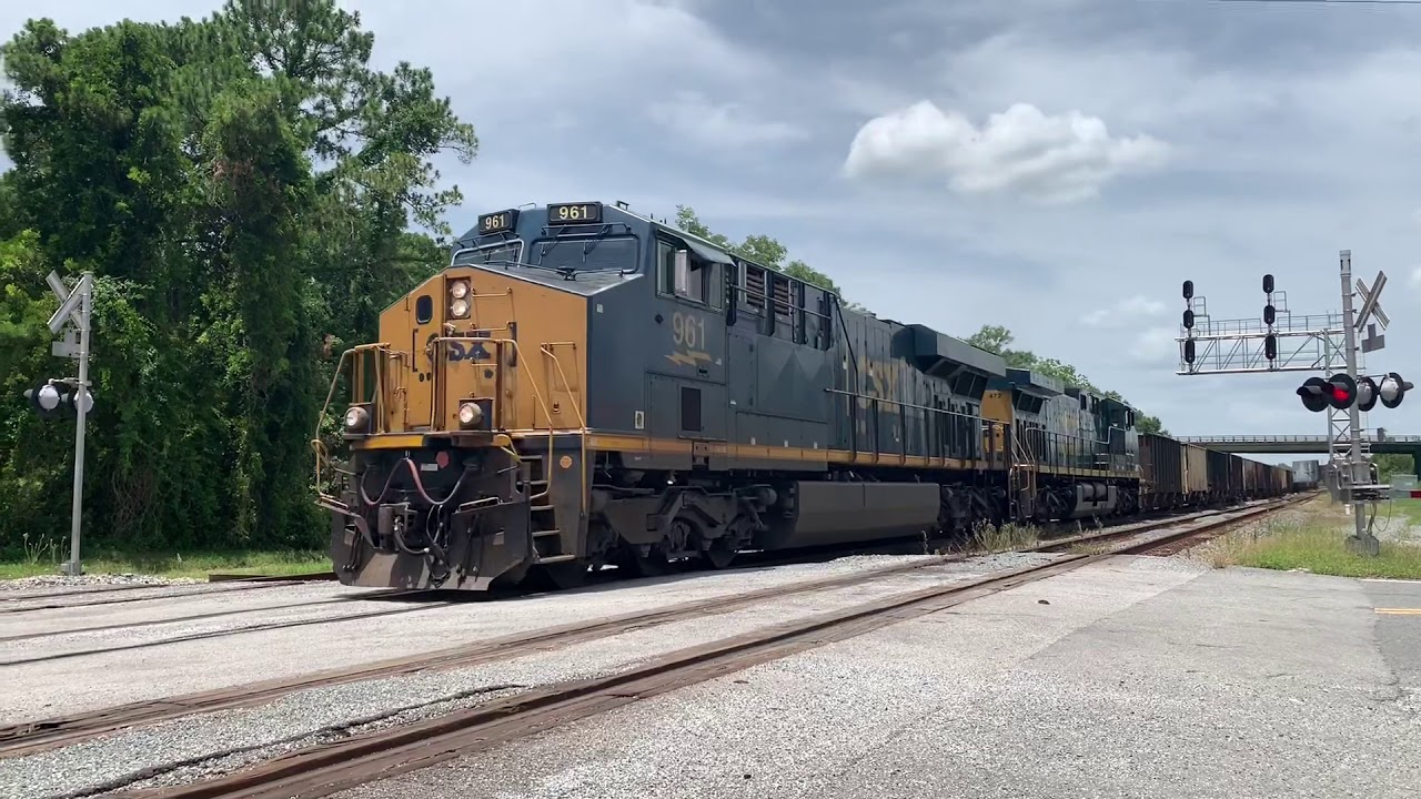 [HD] Waycross, Georgia CSX Action 7/14/19 - YouTube