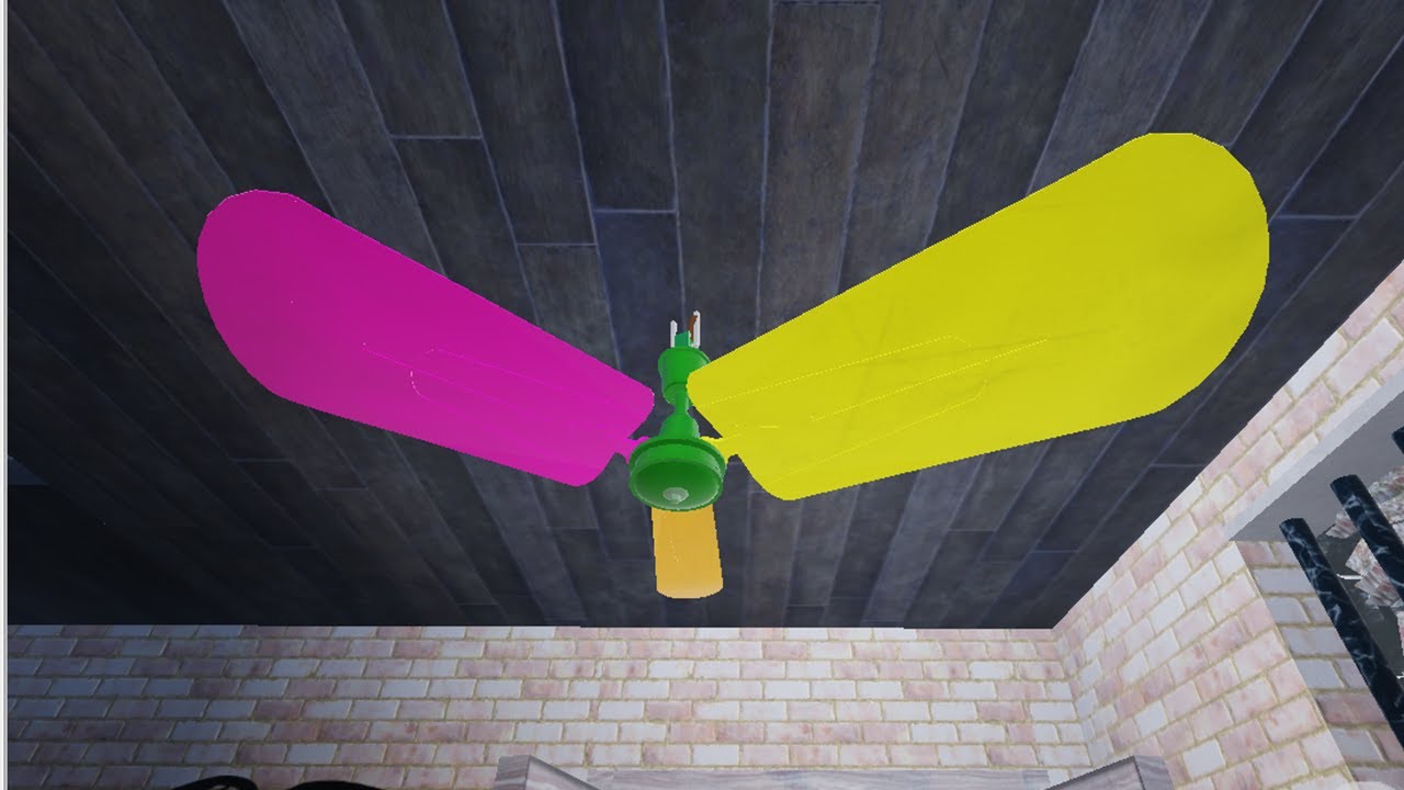 Wobbly Ceiling Fan Invention - Roblox Ceiling Fans - YouTube