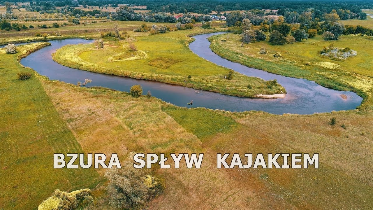 Bzura spływ kajakiem - YouTube