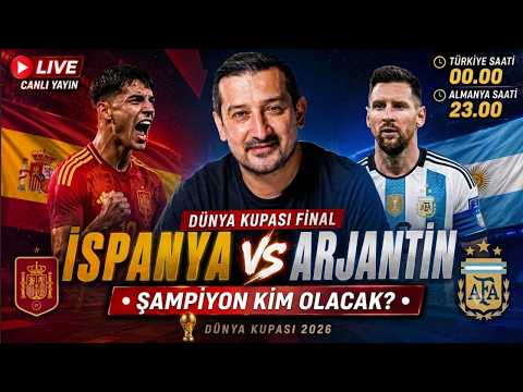 🏆 İSPANYA - ARJANTİN | FİNAL MAÇ SONU CANLI YAYINI | Dünya Kupası 2026