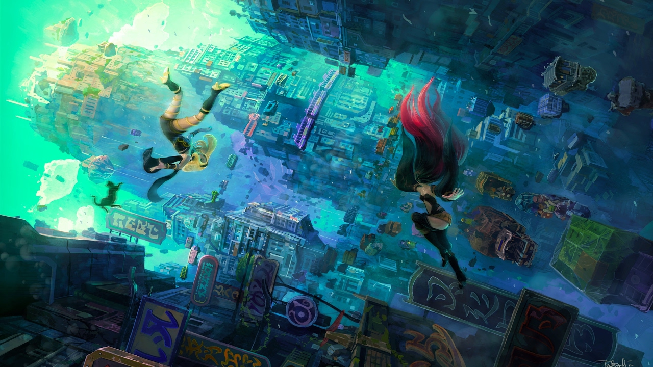 Gravity Rush 2 - Falling Up (Walkthrough Part 1) | PS4 PRO - YouTube