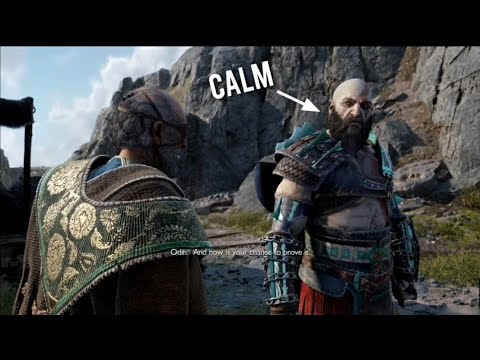 Kratos being a calm and resonable person - YouTube