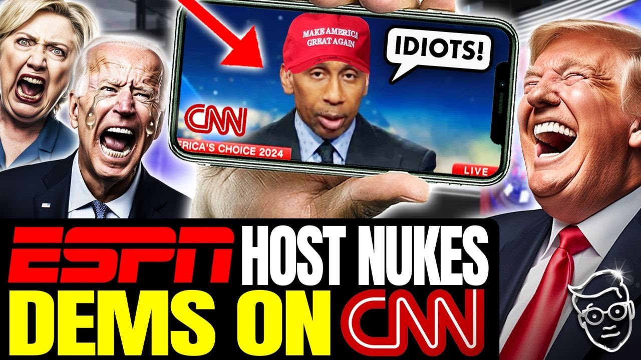 CNN Anchor Left Shaking & SPEECHLESS as ESPN Host EXPOSES Hillary LIVE ...
