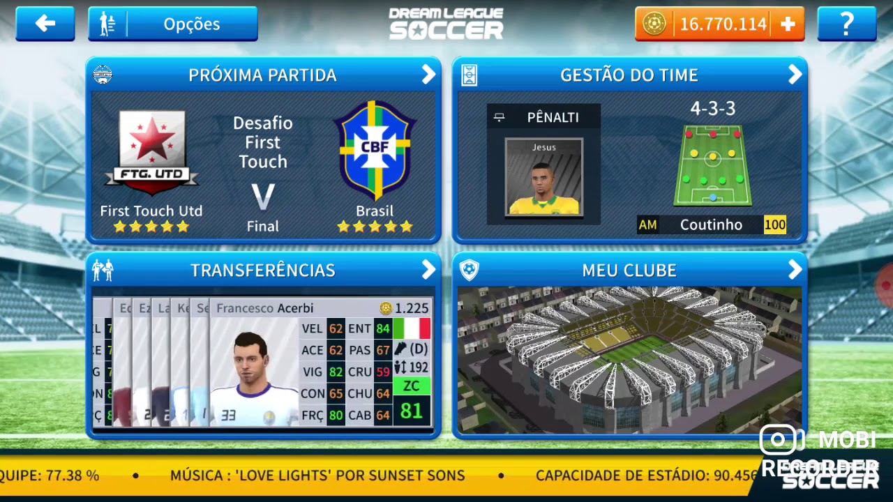 Desafio first touch united - YouTube