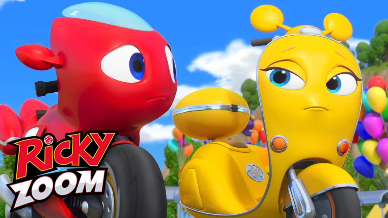 Ricky é o chefe ⚡️Dia de folga ⚡️ Desenho Animado De Moto | Ricky Zoom ...