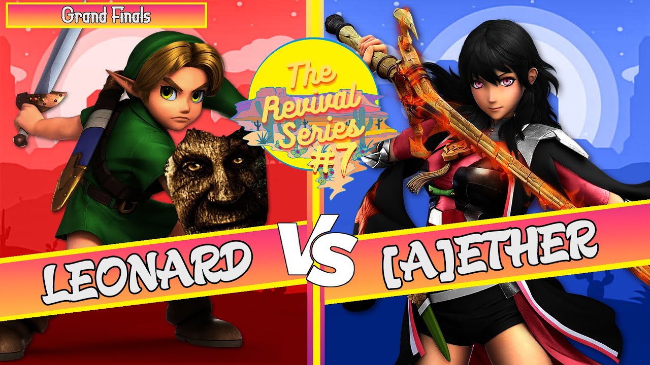 TRS #7 Grand Finals - Leonard (Young Link) Vs. Aether (Shulk, Byleth ...