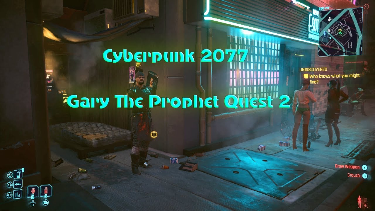 Cyberpunk 2077 Gary The Prophet Quest 2 - YouTube