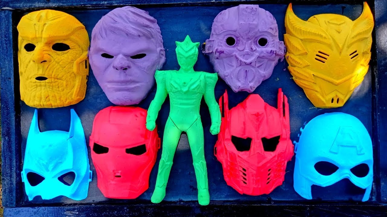 Cleaning toys TOP SUPERHERO I AVENGERS, CAPTAIN AMERICA, SPIDER MAN ...