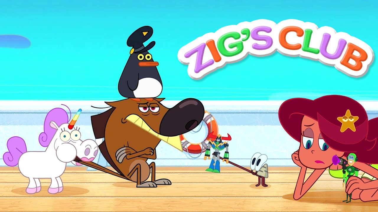 ZIG AND SHARKO | Zig's Club (SEASON 4) New episodes | Cartoon ...