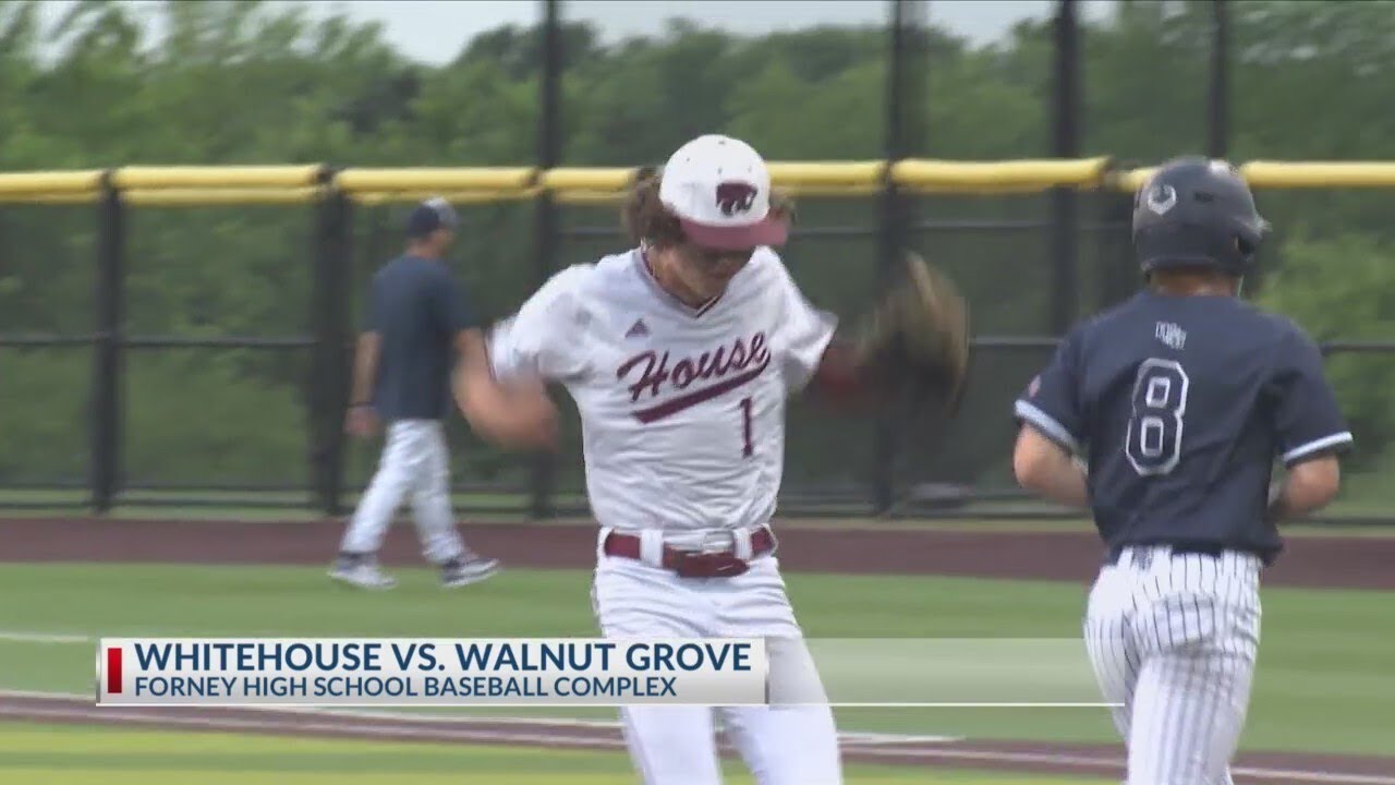 Whitehouse baseball beats Walnut Grove 4-2 to sweep bi-district series ...