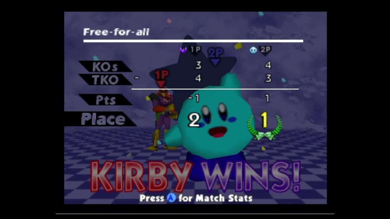 Whammy Wednesday 1 │ Bobakanoosh (Captain Falcon, Jiggly Puff) VS Toby (Kirby) - YouTube