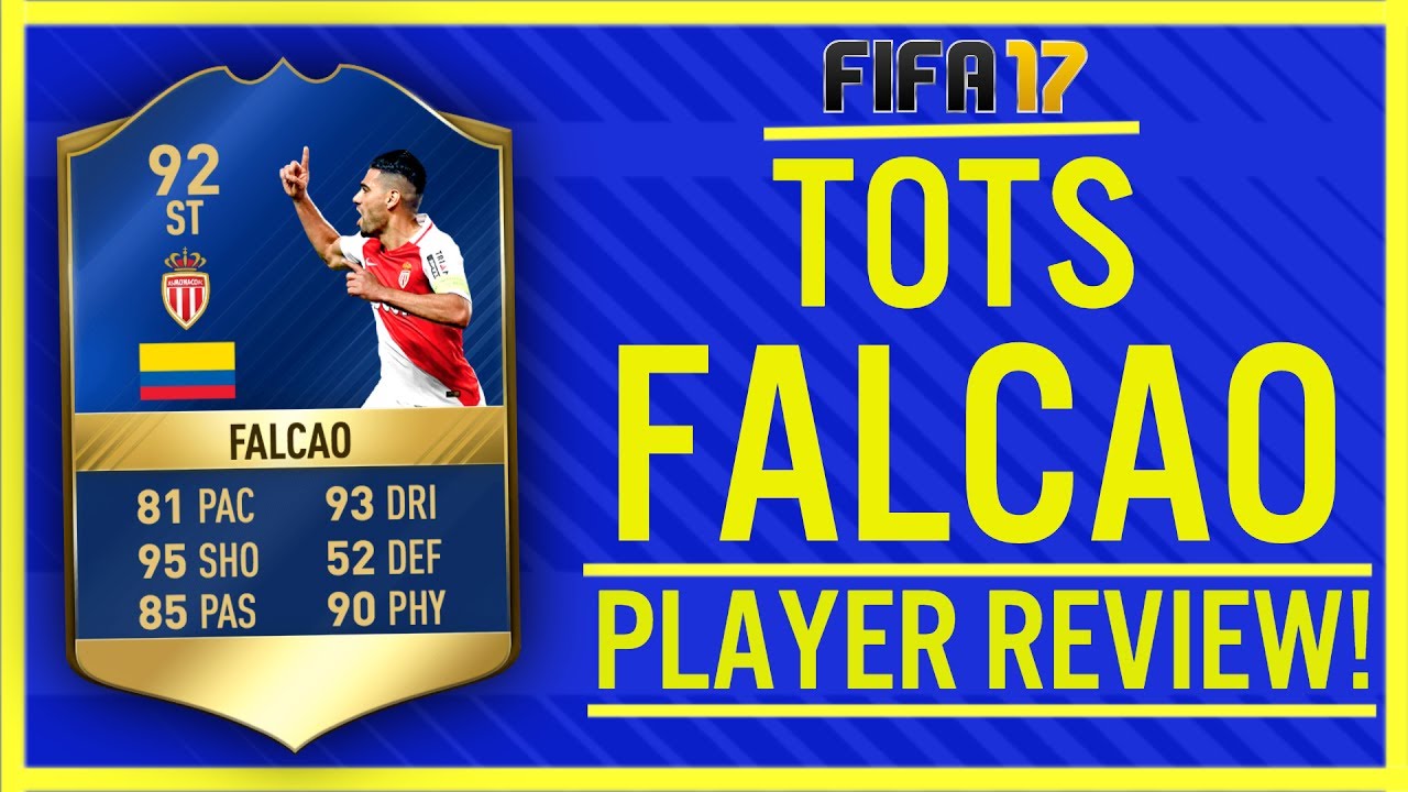 FIFA 17 TOTS RADAMEL FALCAO (92) PLAYER REVIEW! | FIFA 17 ULTIMATE TEAM ...