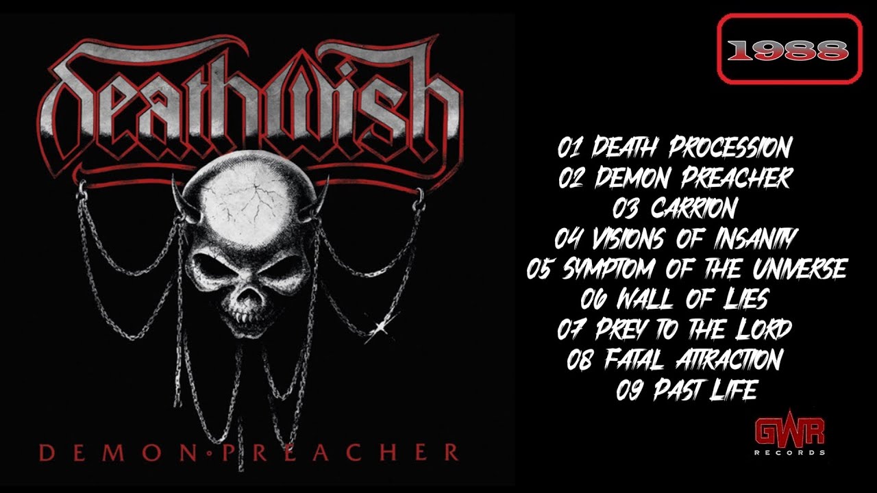 Deathwish - Demon Preacher (1988) Full Album, British Thrash Metal, GWR ...