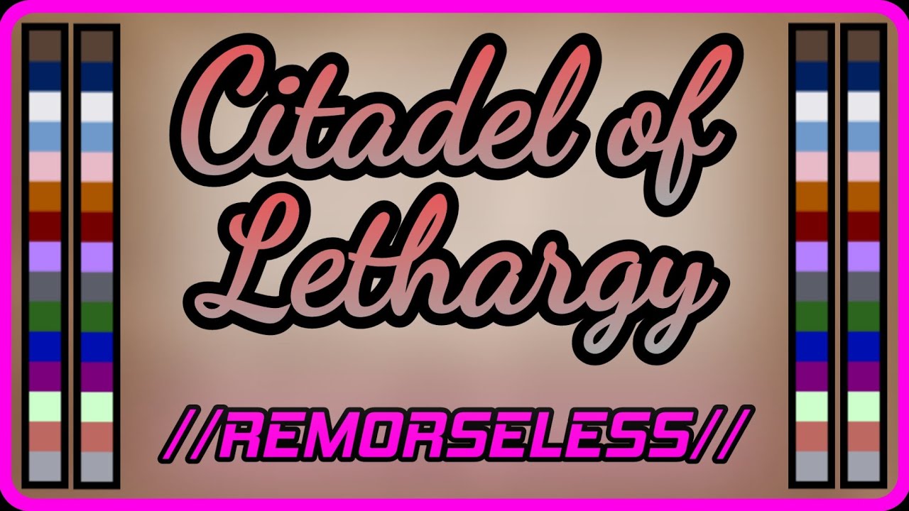 Citadel of Lethargy Text Commentary (Roblox JToH CoL) - YouTube