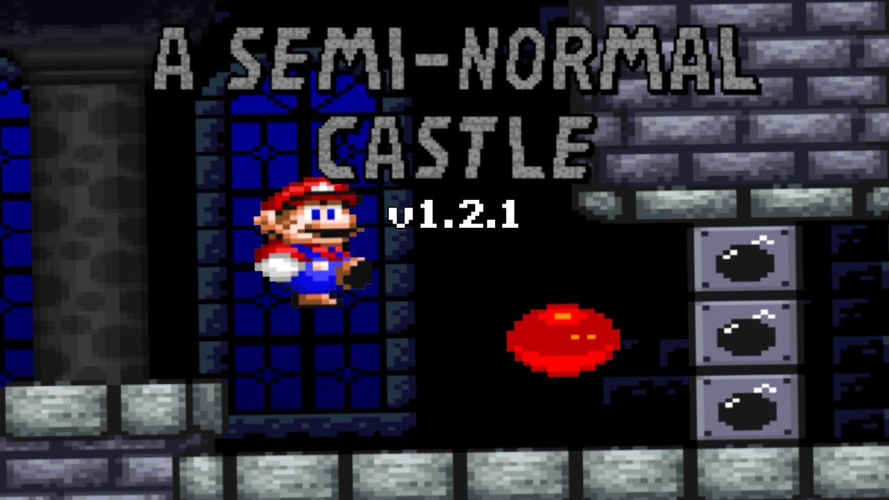 A Semi-Normal Castle v1.2.1 | Hacks de SMW - YouTube