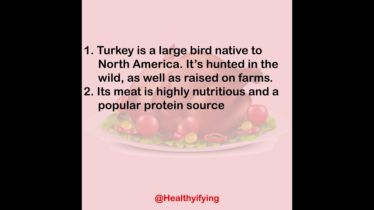 Turkey | Non-Veg | Healthyifying #shorts - YouTube