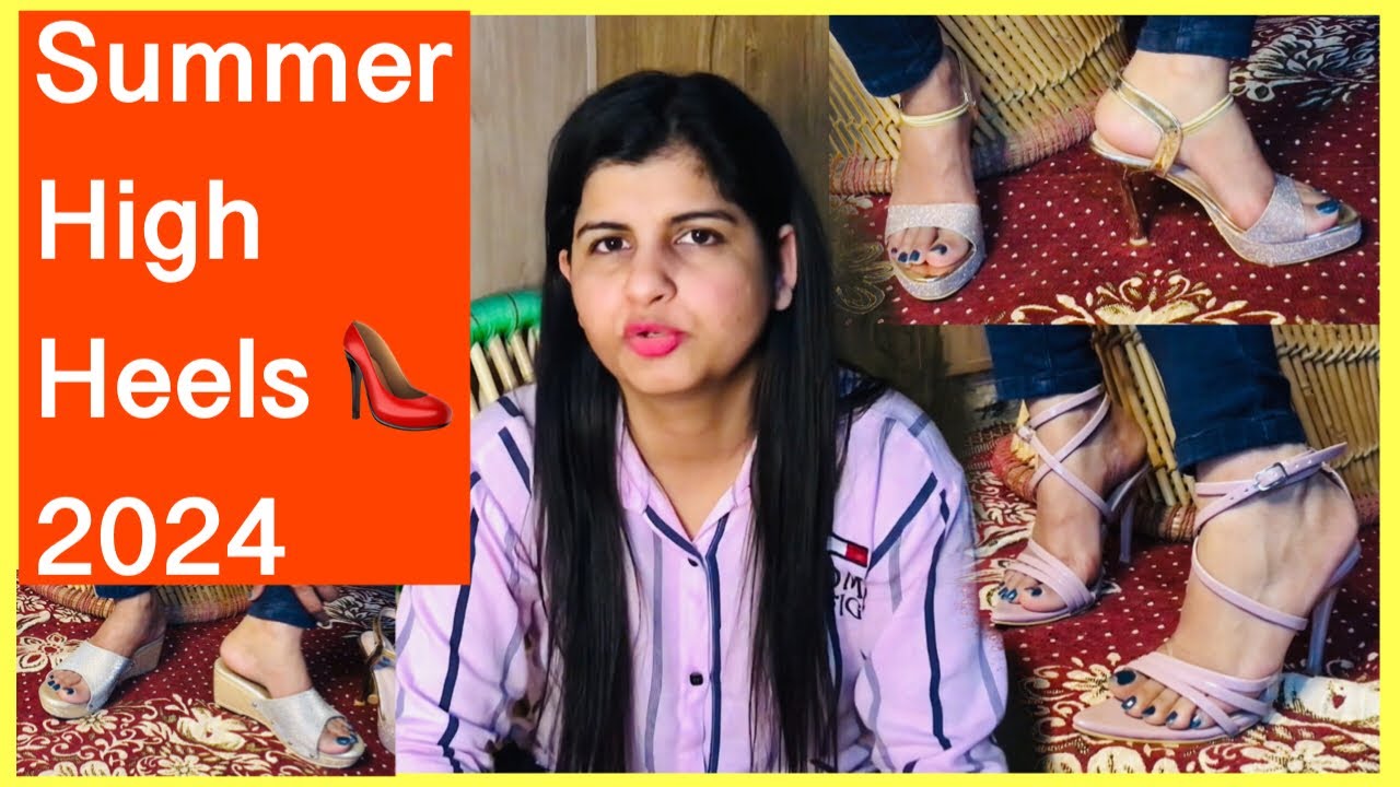 Summer High Heels 👠 2024 | Summer heels try on | High heels 👠 ...